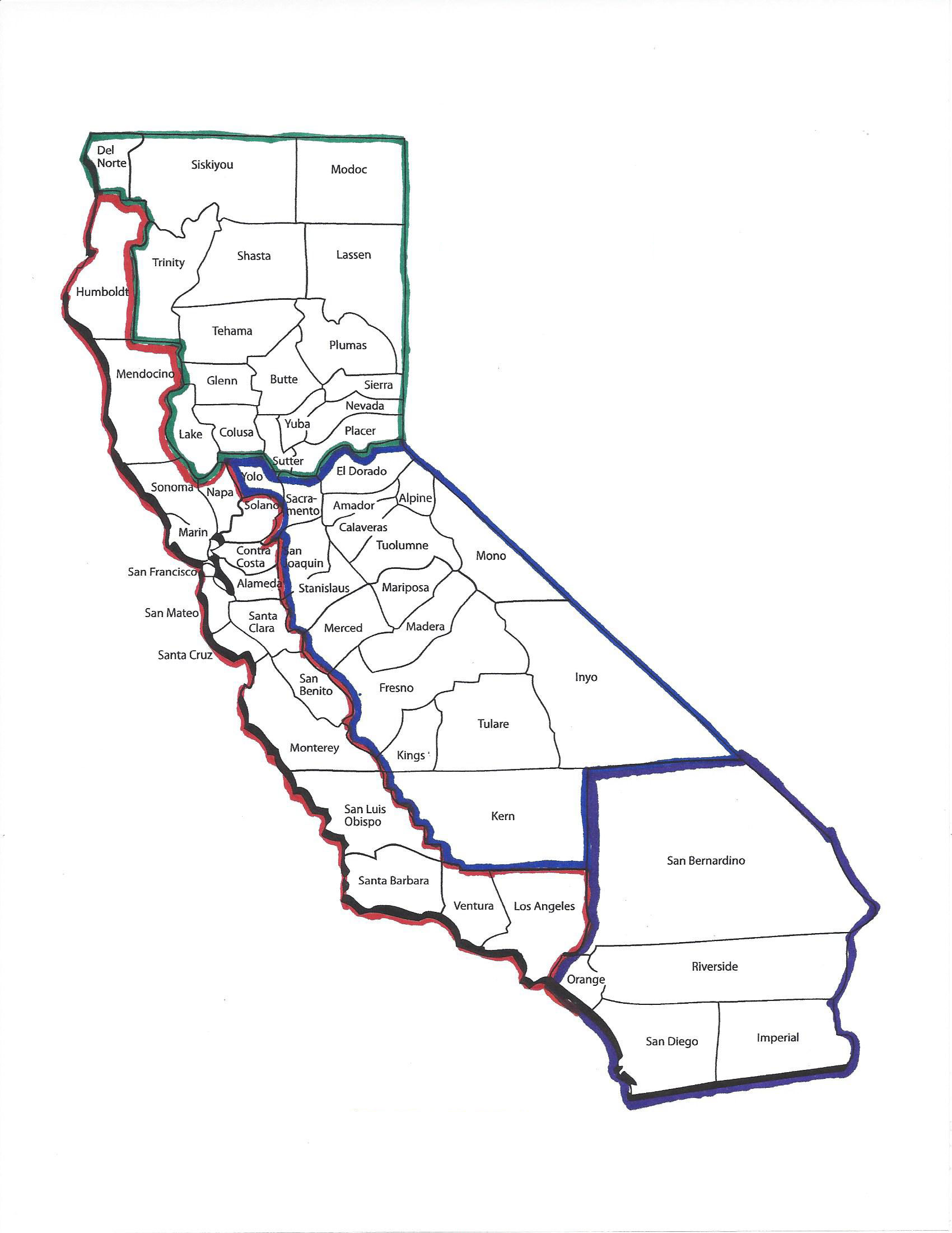 California State Split – For Fair Representation
